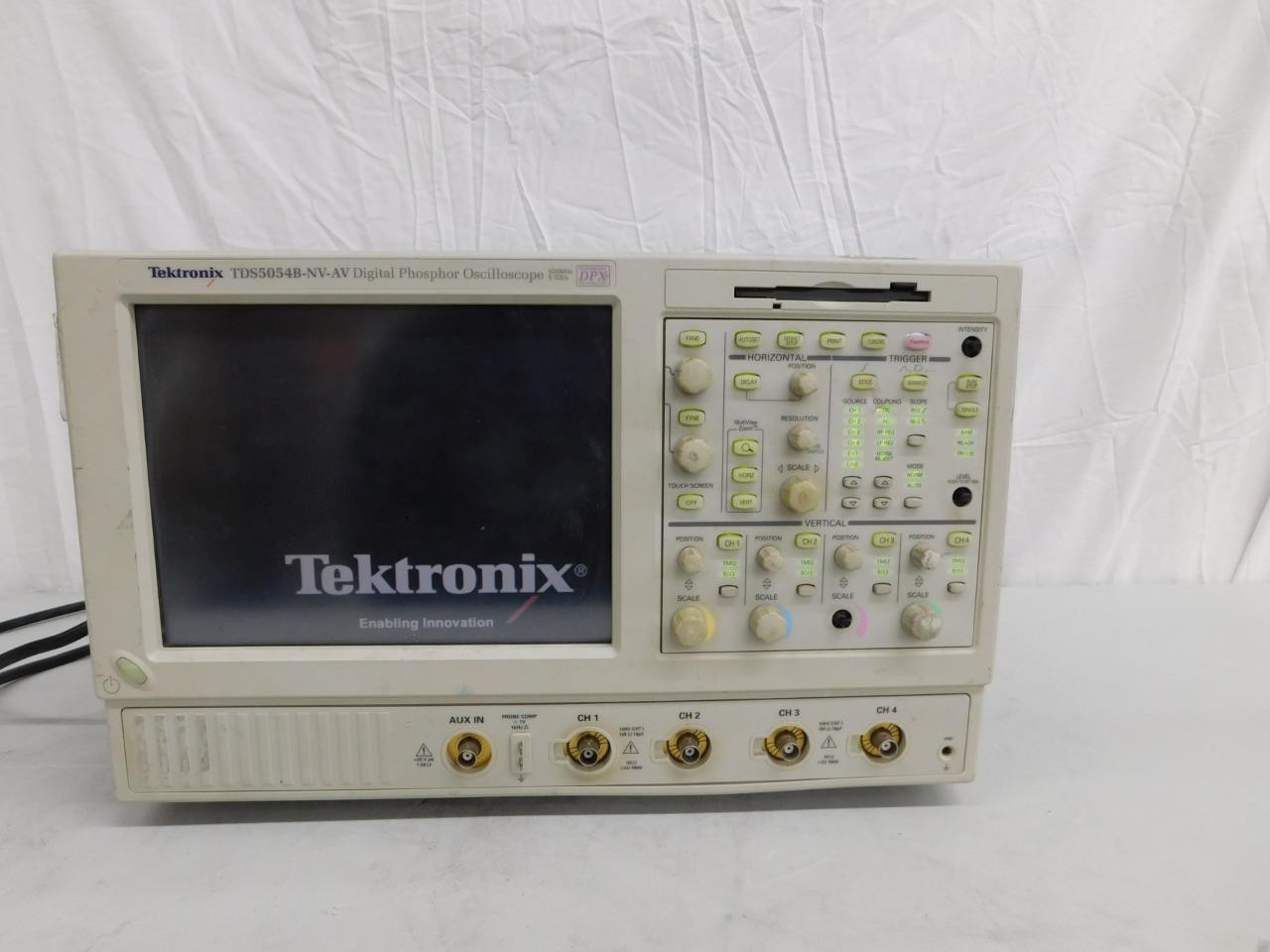 Tektronix TDS5054B-NV-AV Digital Phosphor Oscilloscope 500 Mhz #B4 ...