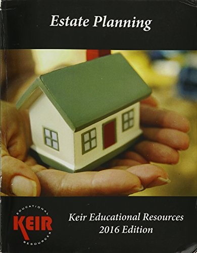 ESTATE PLANNING 2016 By Keir Educational Resources & John Keir | eBay