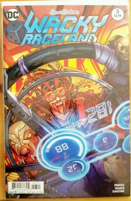 WACKY RACELAND #3 variant (2016 DC Comics) Comic Book VF/NM - Hanna ...