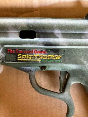 The Survival Game "Splatmaster" Marking Pistol Vintage RARE Paintball ...