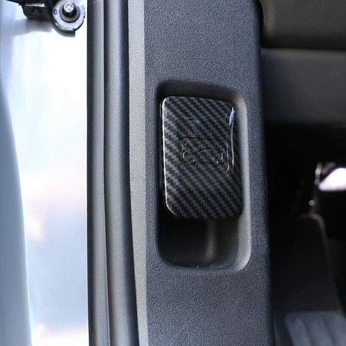 Carbon Fiber ABS Engine Hood Switch Trim For Land Rover Range Rover ...