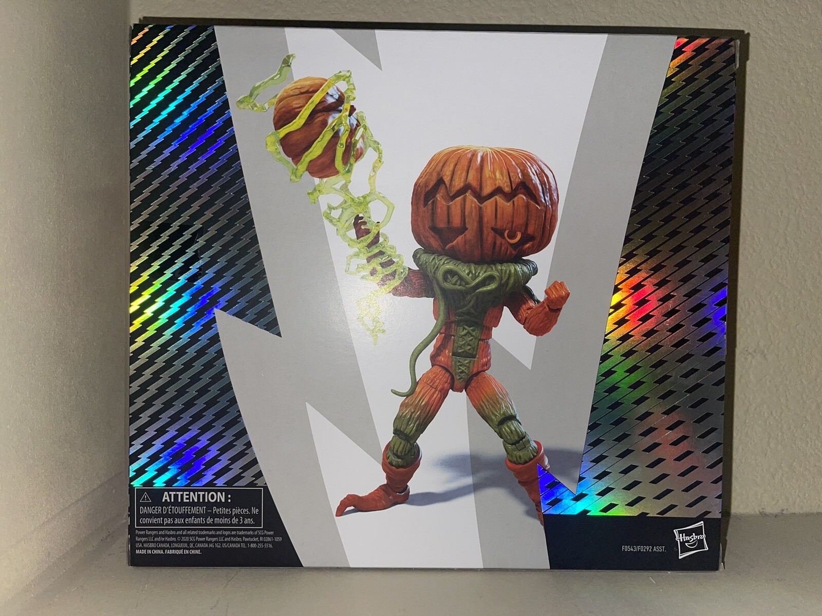 Power Rangers Lightning Collection Mighty Morphin Pumpkin Rapper Action ...
