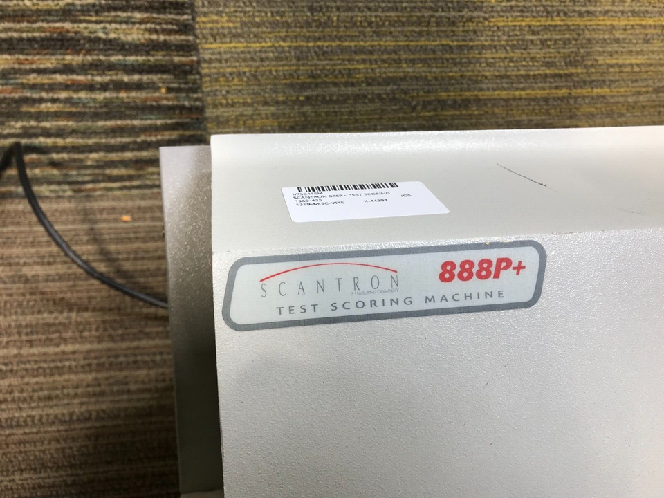 **Scantron 888P+ Test Scoring Machine ** | eBay