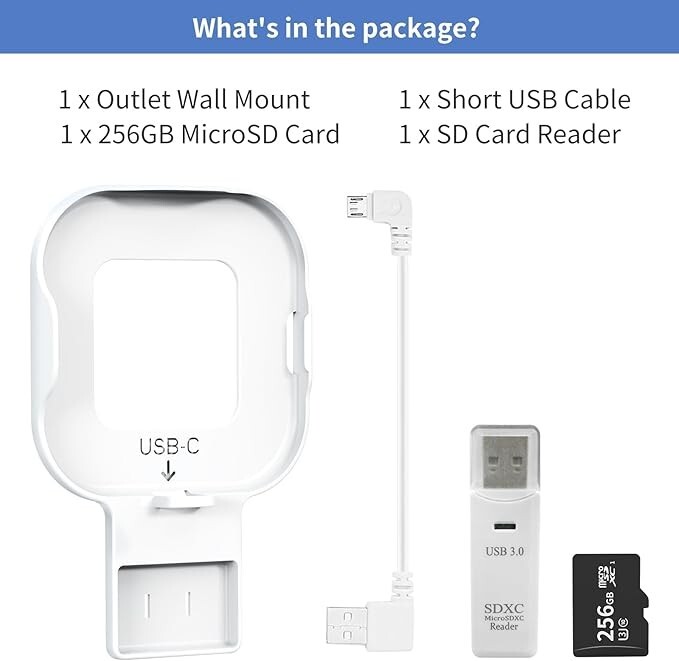 256GB Microsd Card and All-New Blink Sync Module XR Mount, No-Drilling ...