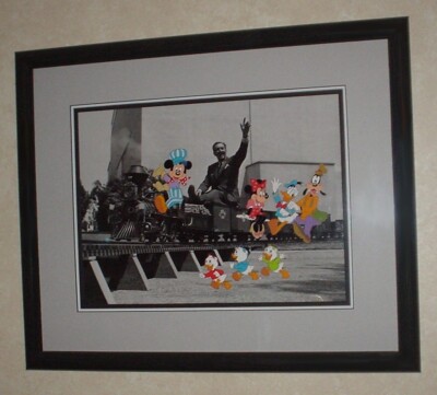 Walt Disney Animation Art Cel. "Walt's Train" Limited Edition. 1993 ...