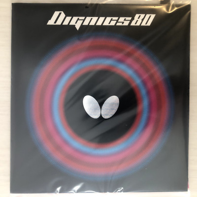 Butterfly Dignics 80 Black 2.1 mm Super Thick TA 06050 Table Tennis ...