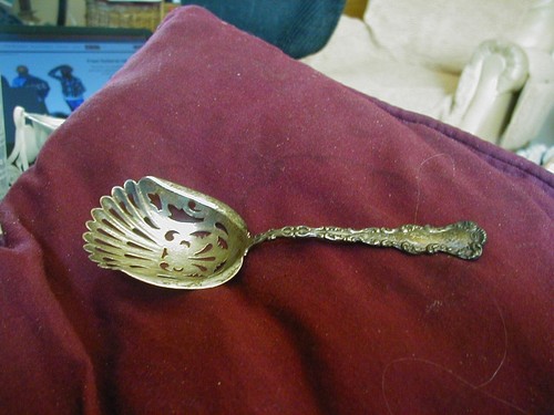 Watson Sterling Silver Almond Scoop St Louis Pattern | eBay