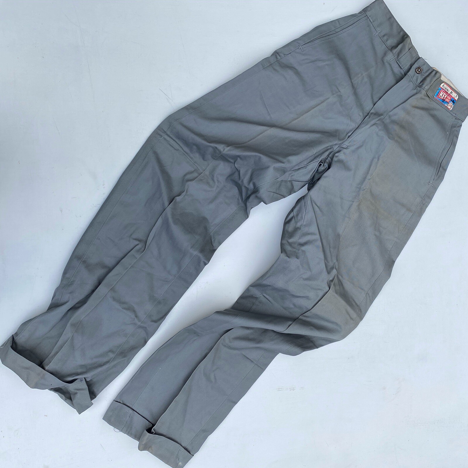 SANFORIZED Key WORK Wear PANTS JEANS 27” X 33” Deadstock | eBay