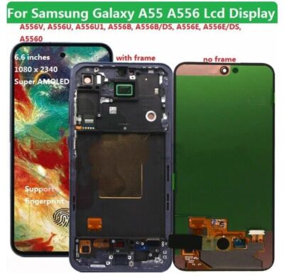 For Samsung Galaxy A55 A556 LCD Display Touch Screen Digitizer ...