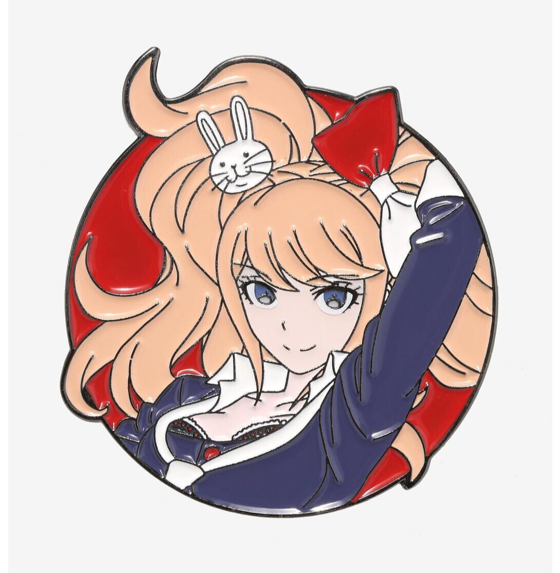 Junko Enoshima Metal Enamel Pin Danganronpa 3 The End of Hope's Peak ...