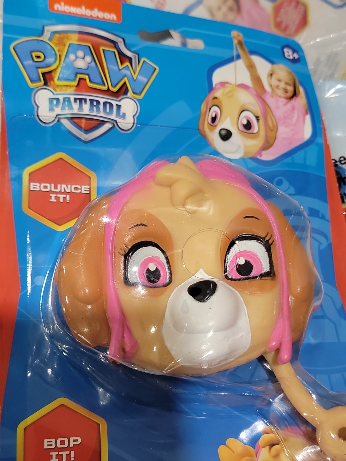 Nickelodeon Paw Patrol BOP BALL-NEW skype toy bounce it bop it brand ...