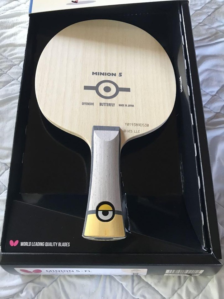 Table Tennis Butterfly Minion 5 91.5G | eBay