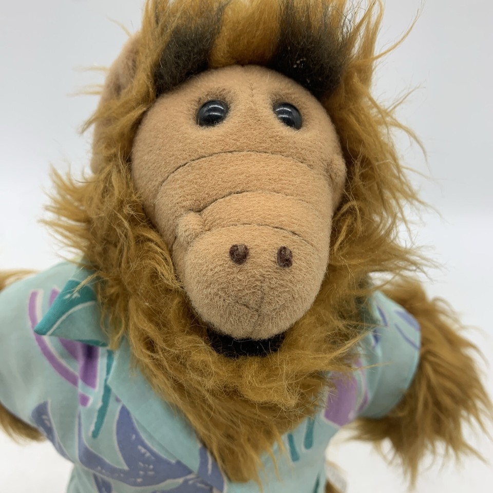 Vintage 1988 Alf Hawaiian Shirt Puppet Collectible Plush 11" Doll | eBay
