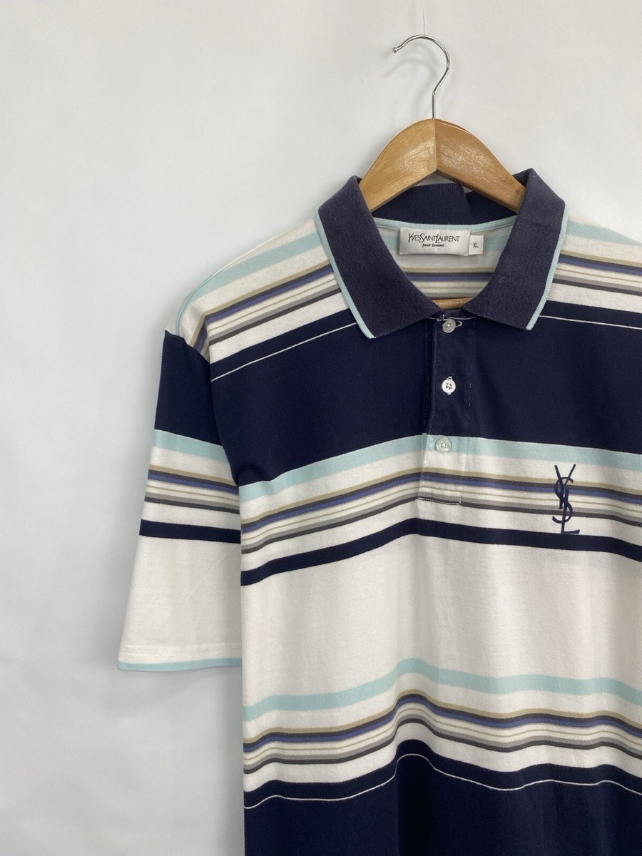 Vintage 90s Yves Saint Laurent YSL pour homme polo t-shirt Vintage 90s Yves Saint Laurent YSL pour homme polo t-shirt