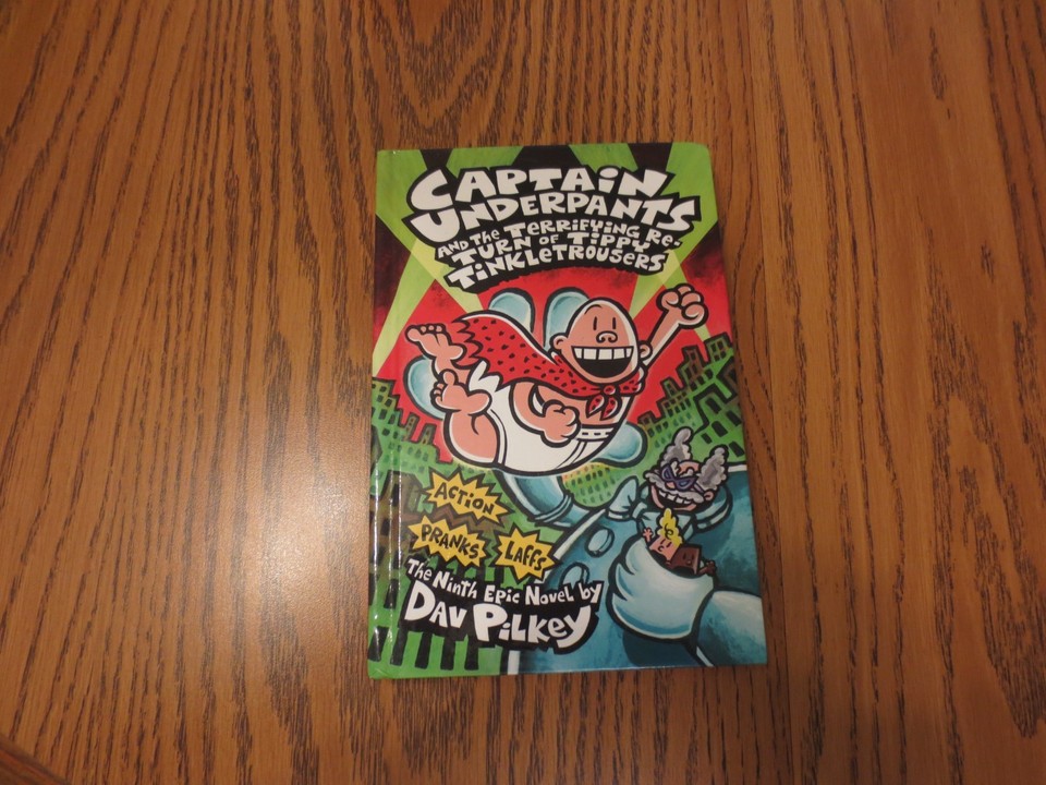 Lot of 7 Dav Pilkey Books Cat Kid, Dog Man & Captain Underpants ...