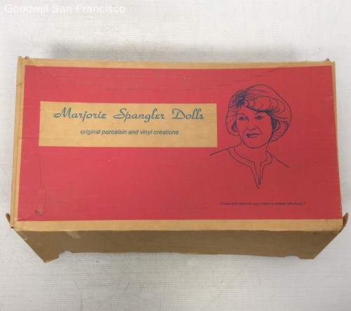 Marjorie Spangler 1979 Porcelain Mary Ellen Play Doll Signed In ...