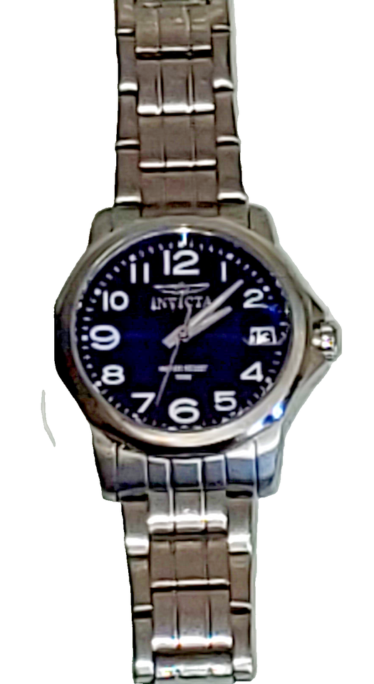Invicta Quartz Watch Womens Model 6908 Blue Night Glow Face 30mm | eBay