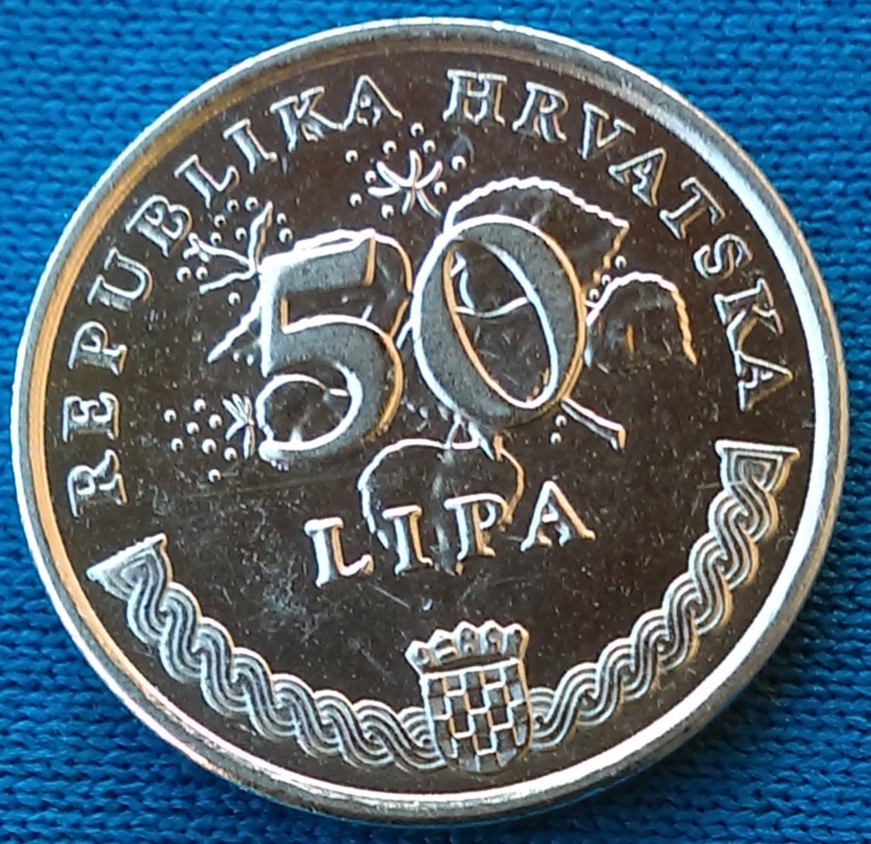 50 Lipa 2015. Croatia coin, Croatian text - VELEBITSKA DEGENIJA ! | eBay
