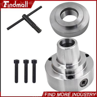 5C Collet Lathe Chuck Closer With Semi-finished Adp.2-1/4" x 8 Thread ...