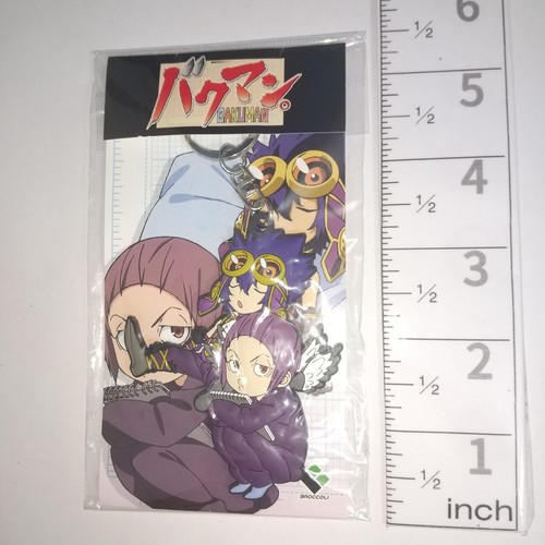 A75001 Bakuman Rubber keyholder mascot Eiji Niizuma & CROW | eBay