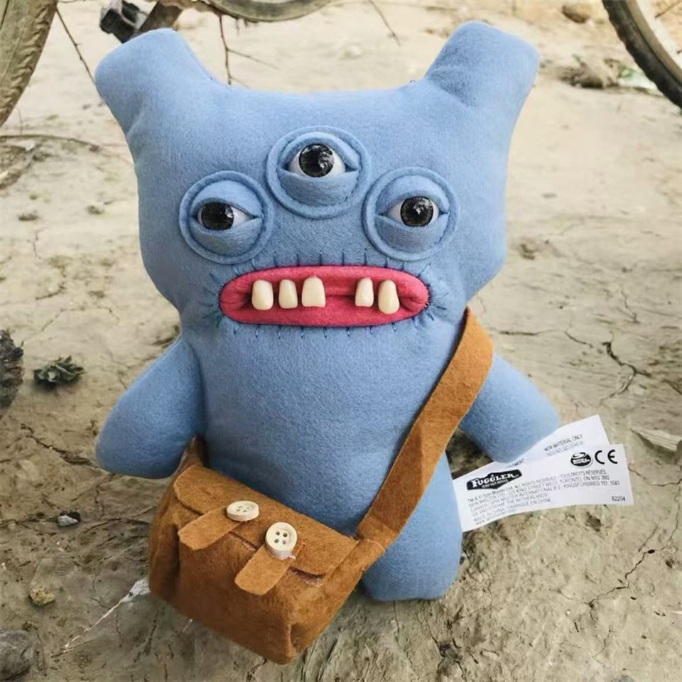 Fuggler Ugly Monster Rare Purple Blue Green 30CM Collectible Plush Toy ...