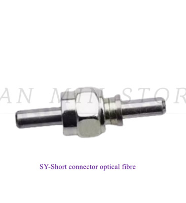 1PC SMA short connector optical fibre 25.4mm long Single nut 400um ...