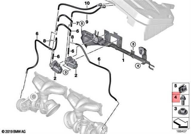 BMW 07129905905 Genuine OEM Mount Bracket Bolt for sale online | eBay