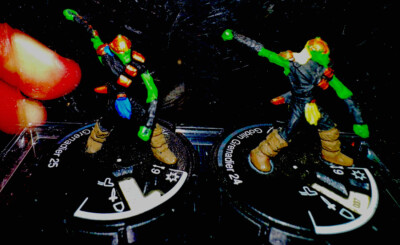 Mage Knight Goblin Grenadier 25 #038 & # 037 Used Mini Action Figures ...