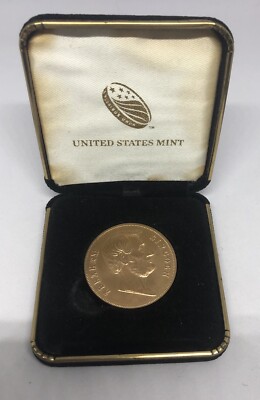 Abraham Lincoln Inaugurated Commemorative Coin President USA, used | eBay