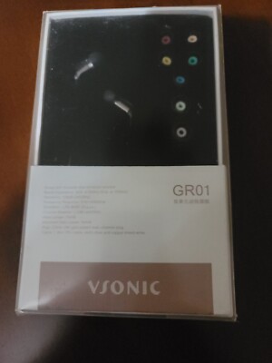 VSONIC GR01 Dual Armature Receiver Flagship Version Inner-Ear Earphones ...