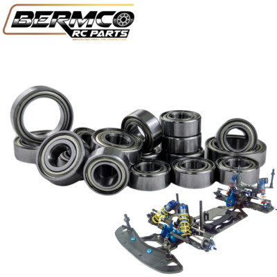 Bermco RC Parts Custom Works Rocket 5 Hybrid Ceramic Bearing Kit Dirt ...