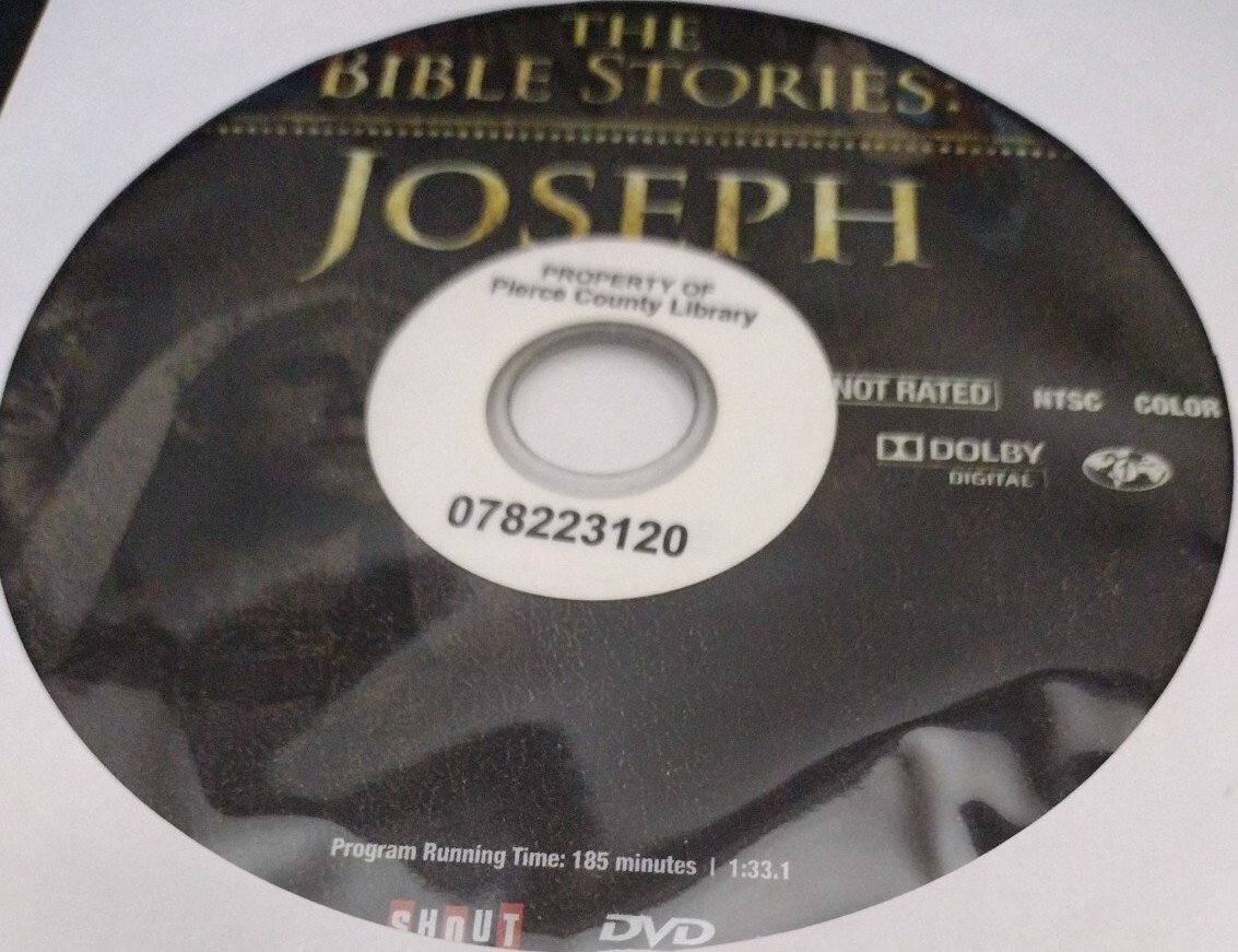 The Bible Stories: Joseph (DVD disc only, 1994) shout 826663165081| eBay