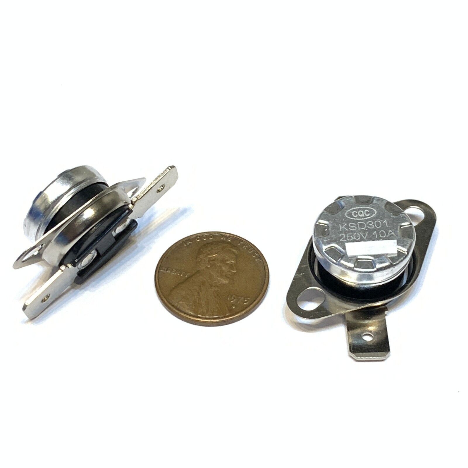 2 Pieces NC 90C 194F KSD301 normally Closed Thermal 10a Thermostat ...