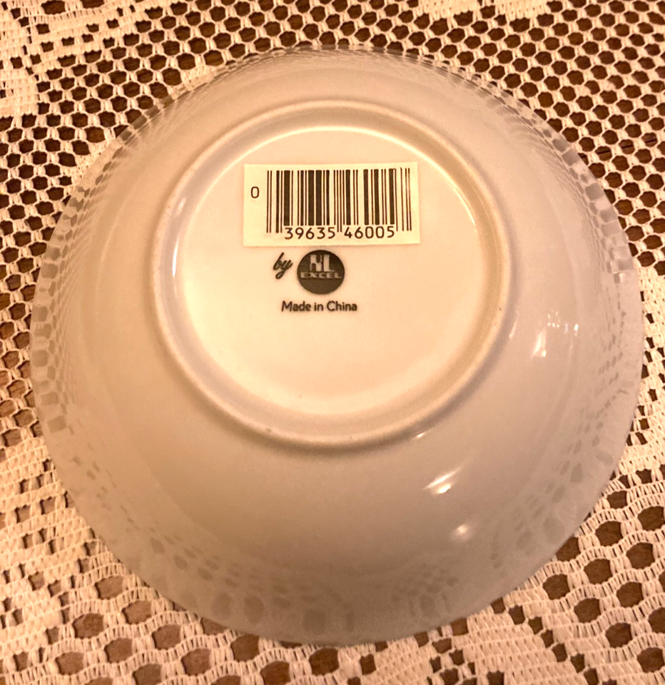 Somerset by EXCEL Four 5-pc place settings Dinner&bread plate, bowl ...