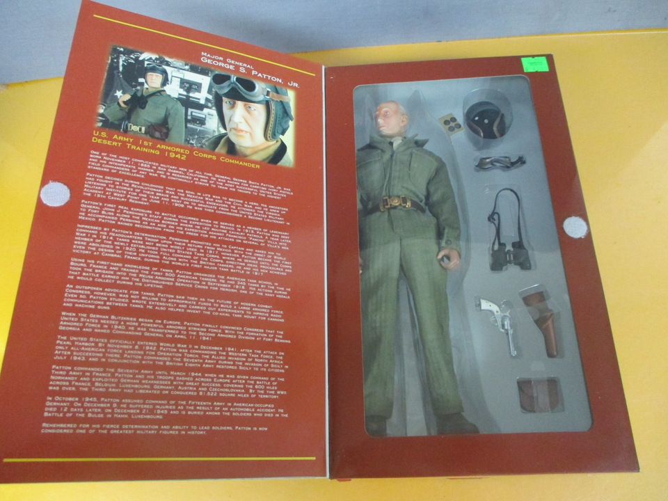 VTG DRAGON WW II COMMANDER SERIES MAJOR GENERAL GEORGE S PATTON JR NIB ...