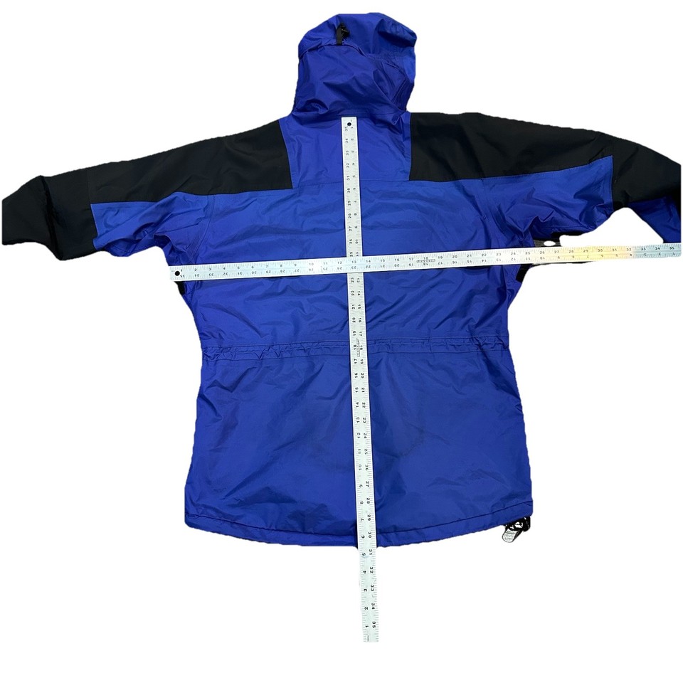 VTG North Face Men Medium Gore-Tex Shell Jacket Coat Purple Black ...