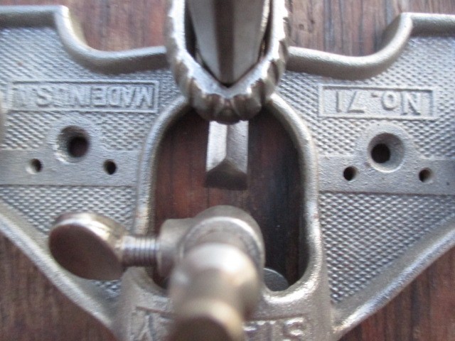 Very Clean Stanley No. 71 Router Plane W/ Cutter & Depth Guide | eBay