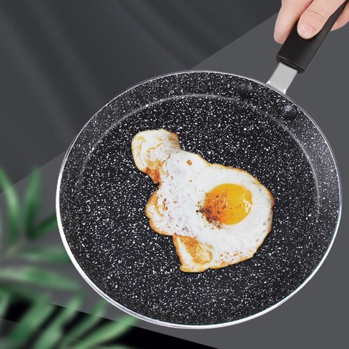Frying Pan Crepe Pan For Gas And Induction Cooker Healthy Marble Coated ...