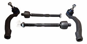 RENAULT SCENIC MK2 02-08 INNER 2 TIE RODS & 2 OUTER TRACK ROD ENDS ...