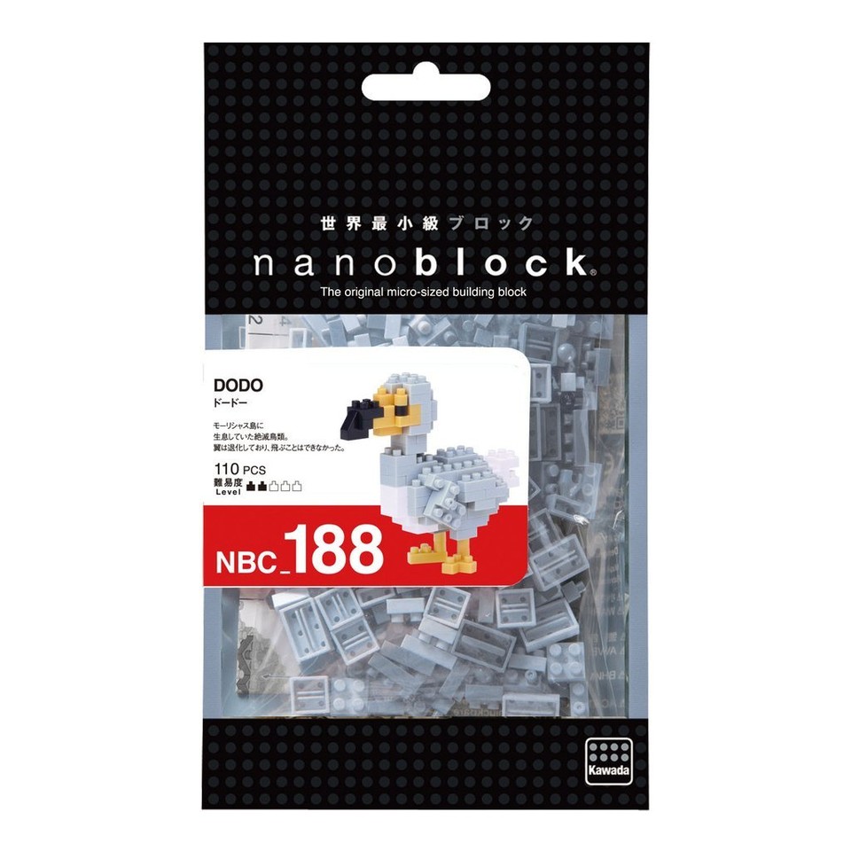 NEW NANOBLOCK Dodo Nano Block Micro-Sized Building Blocks Nanoblocks ...