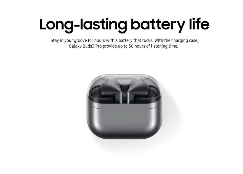 Samsung Galaxy Buds3 Pro SM-R630 True Wireless Bluetooth Earbuds New ...