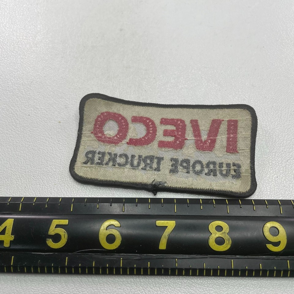 VINTAGE c 1980s IVECO EUROPE TRUCKER TRUCKING PATCH Patch T053 | eBay
