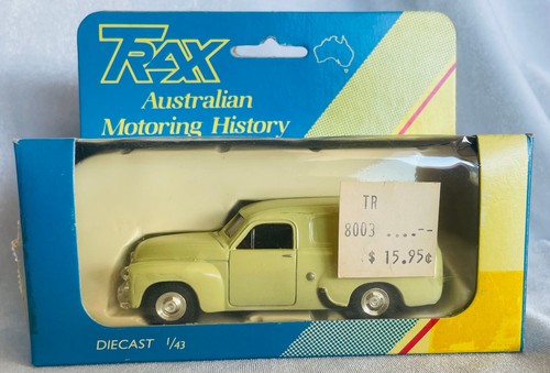 TRAX No. 8003 FJ Holden Panel Van - Light Cream Green - Mint Boxed ...
