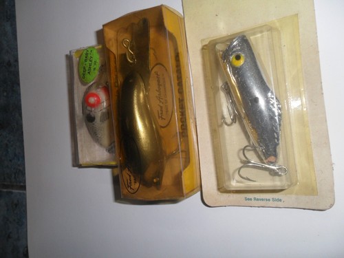 Fishing Lures - Arbogast MudBug, Rabble Rouser Ashley, Whopper Stopper ...