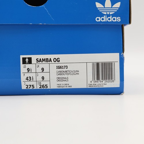 IG6173 adidas Originals Samba OG Carbon Better Scarlet Gum (Men's) | eBay