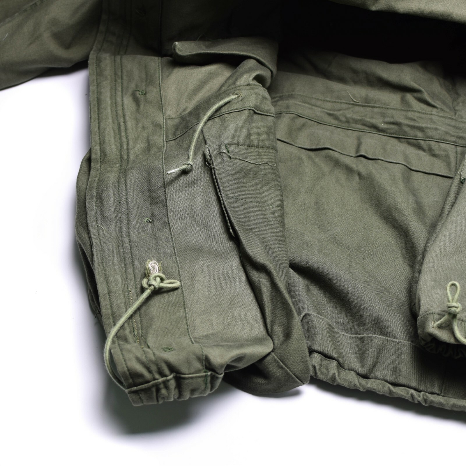 Genuine Belgian army field jacket M64 military cotton water-resistant ...