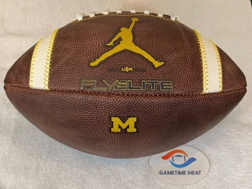 New Jordan Fly Elite Michigan Wolverines 2025 Official Game Football ...