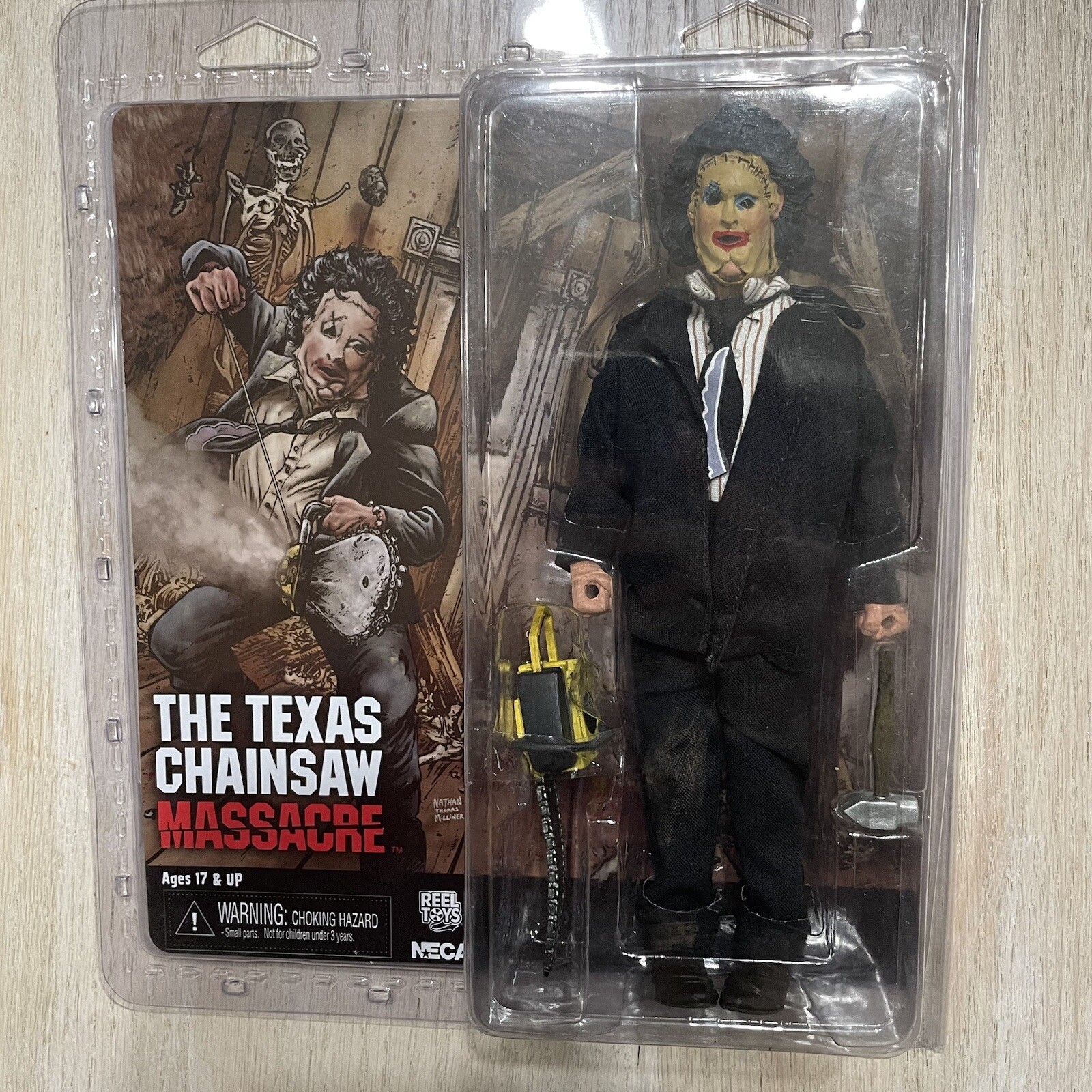 Leatherface 8" Scale Pretty Lady CLOTHED NECA Reel Toys Texas Chainsaw ...