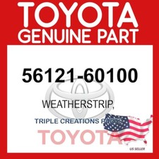 56121-89121 Toyota Weatherstrip Windshield 5612189121 Genuine OEM Part ...