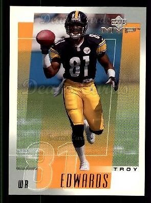 2001 Upper Deck MVP #214 Troy Edwards Steelers Louisiana Tech 8 - NM/MT ...